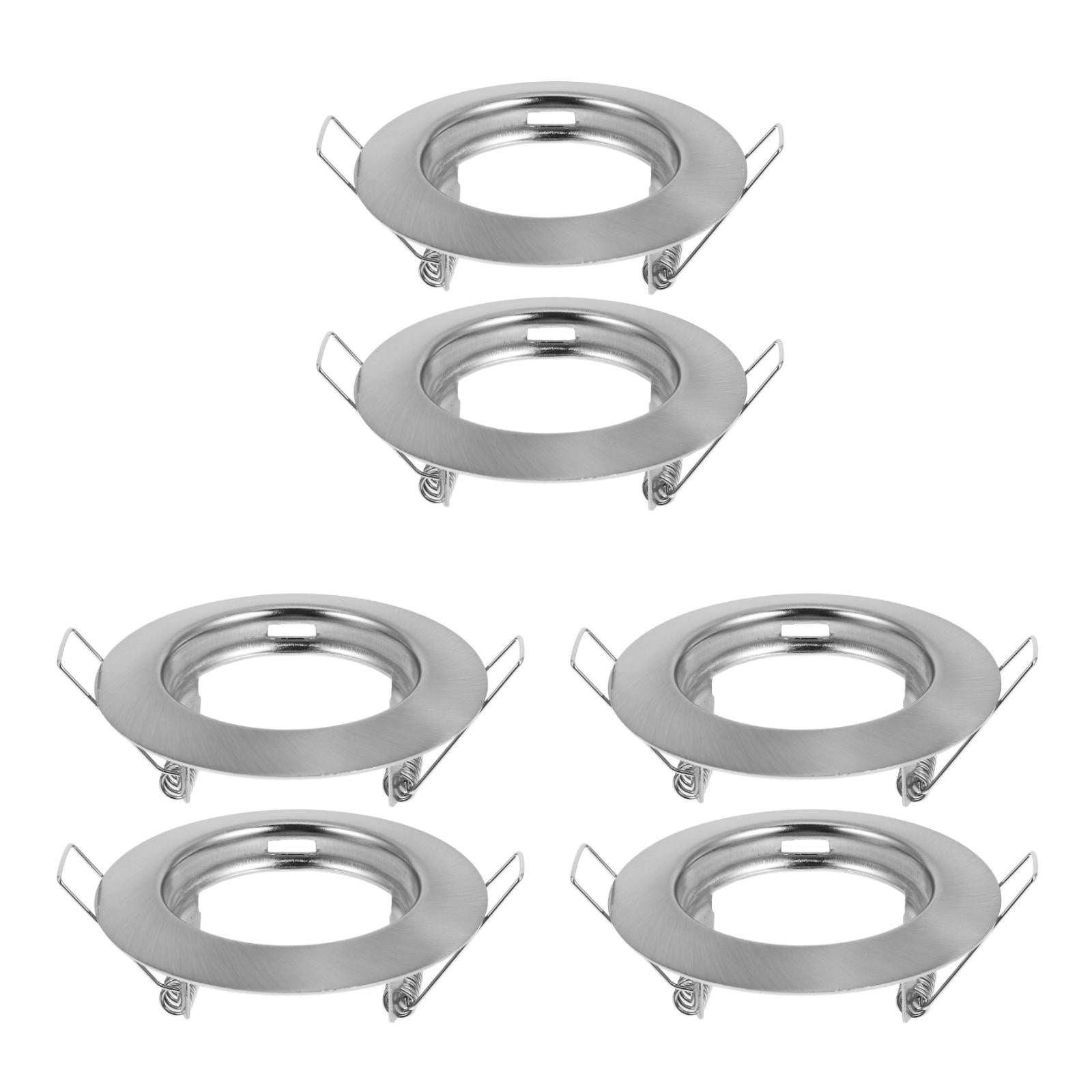 Hemoton 6 pcs Recessed Light Holder Retrofit Ceiling Lighting Fixture ...