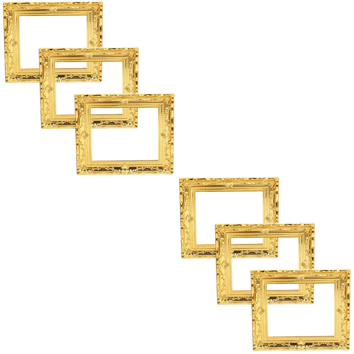 Hemoton 6 pcs Miniature Photo Frames Tiny House Furniture Mini House ...