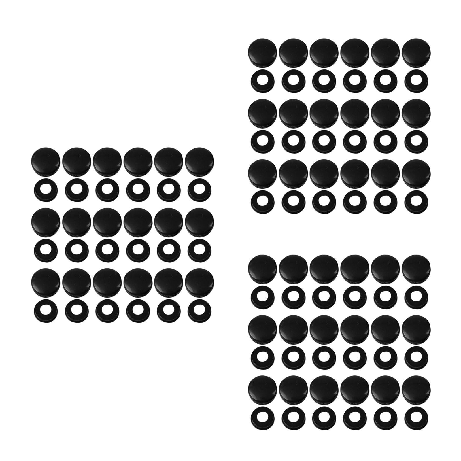 Hemoton 60 Pairs License Plate Bolt Caps Licence Plate Lock Screws ...