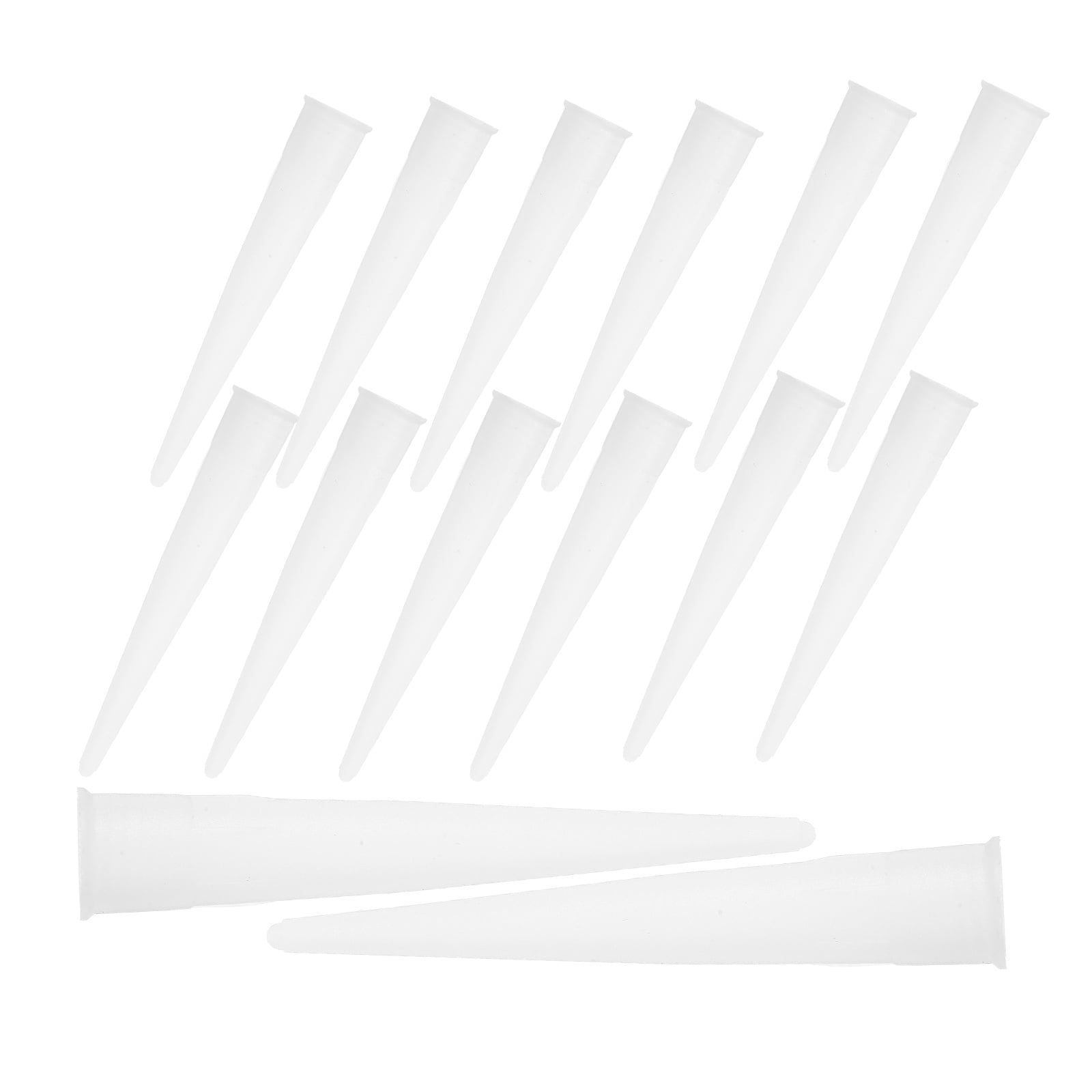Hemoton 60 Pcs Caulk Extension Nozzle Caulking Tips Exterior Applicator ...