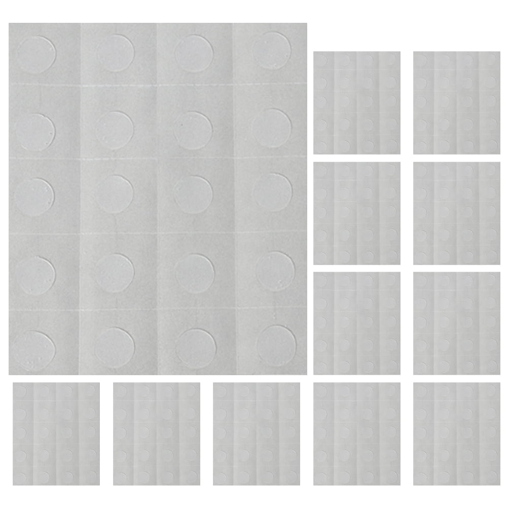 Hemoton 60 Sheets Double-Sided Adhesive Tape Self Adhesive Dots ...