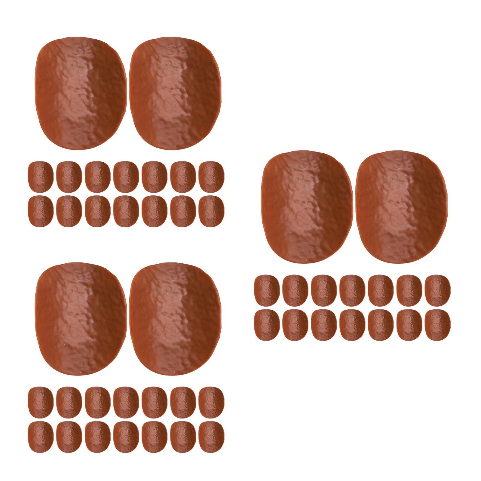 UPGRATOR Raindrops 60 pcs Artificial Potato Chips 1:1 Lifelike Model ...
