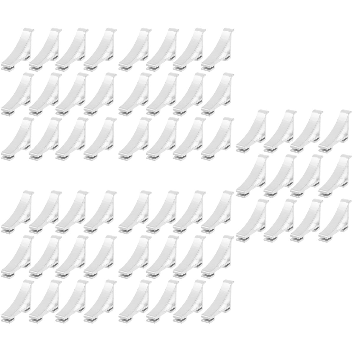 Hemoton 60 pcs Freezer Shelf Clips Refrigerator Support Clips Metal ...