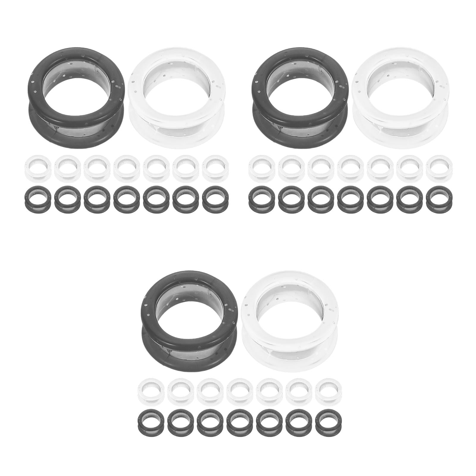 Hemoton 60 pcs Grooming Scissor Finger Rings Hair Trimming Finger Rings ...