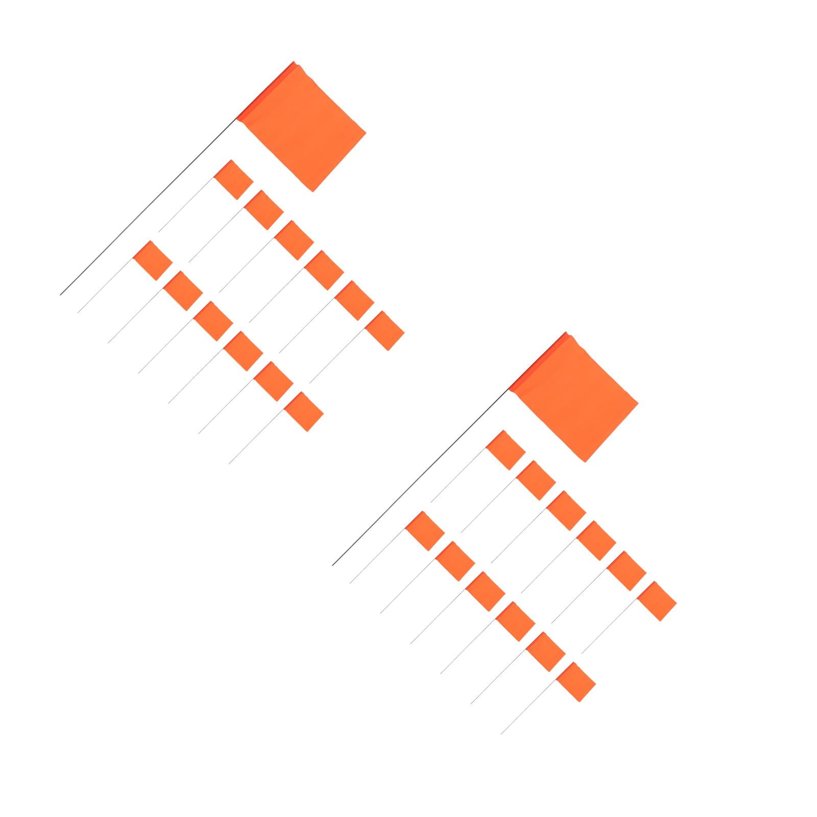 Hemoton 60 pcs Irrigation Flags Lawn Garden Marking Flags Landscape ...