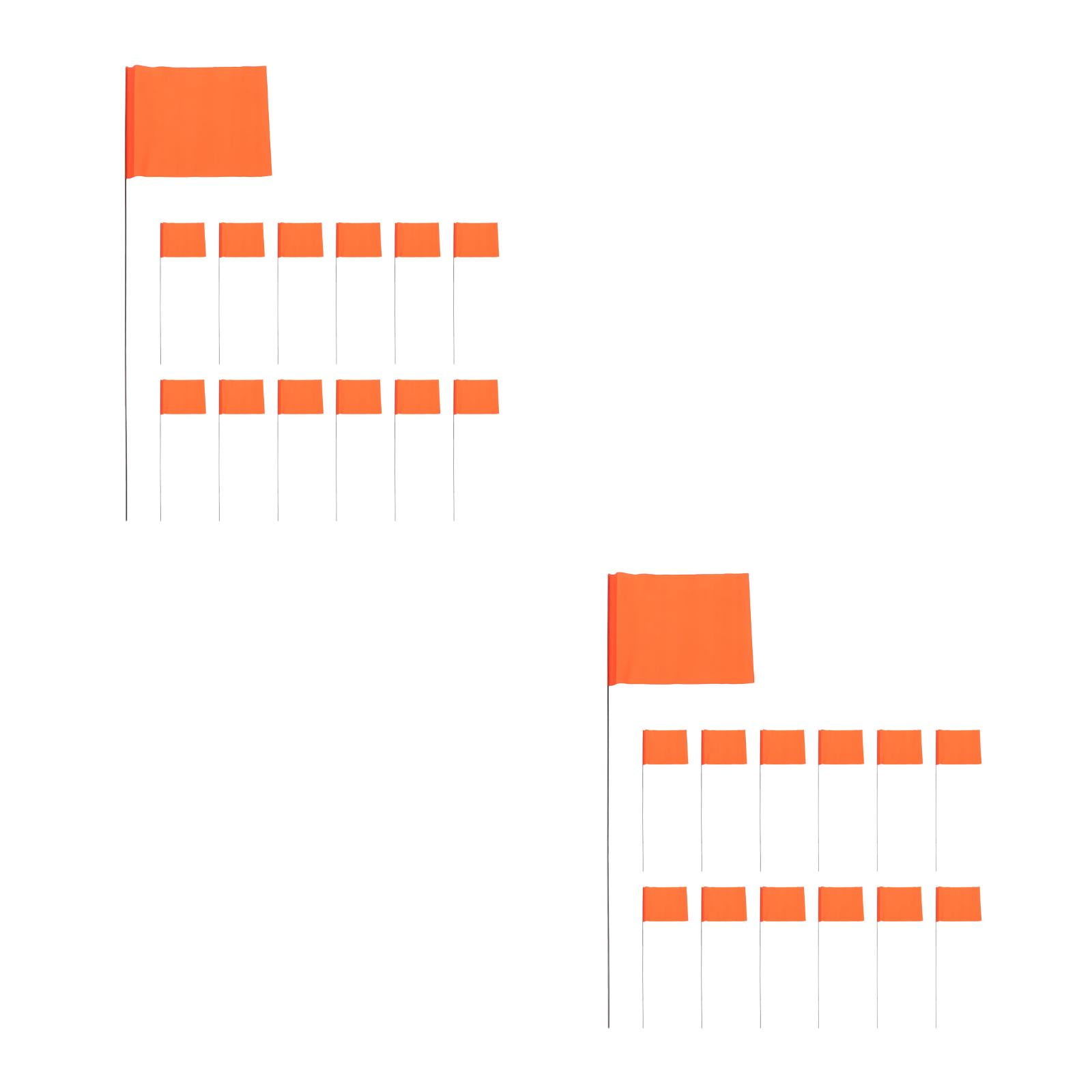 HEMOTON OUNONA 60 pcs Irrigation Flags for Lawn Garden Marking ...