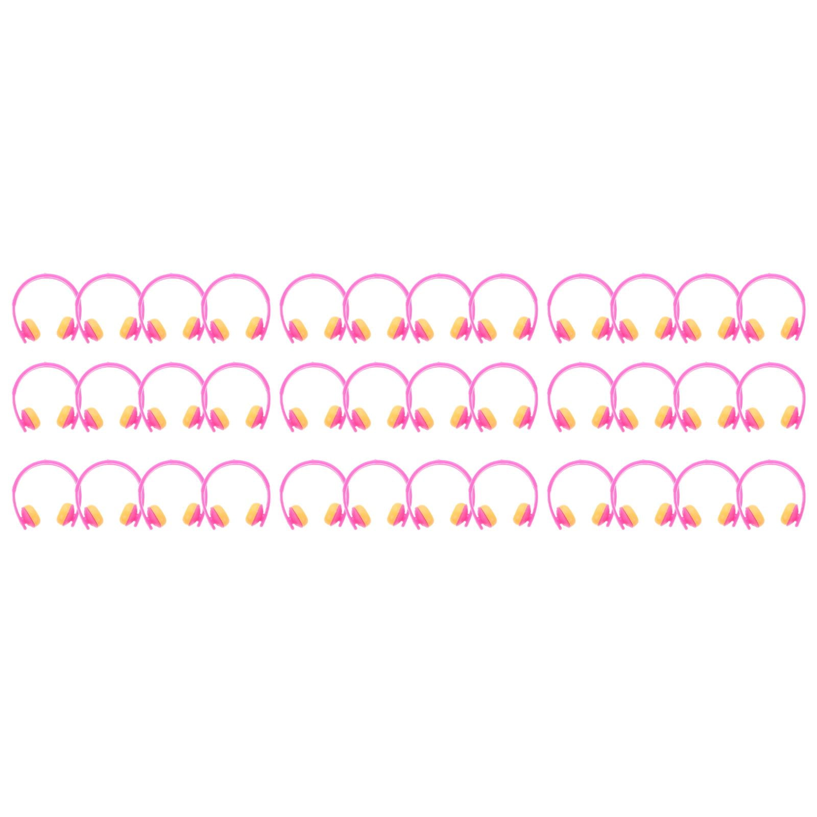 Hemoton 60 pcs Mini Headset Mini Headset Model Yellow Duck Dress Up ...