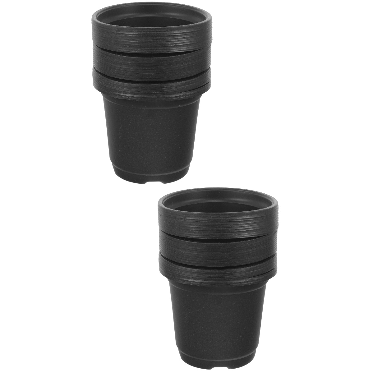 Hemoton 60 pcs Multi-functional Plant Nursery Pot Plastic Gardening ...