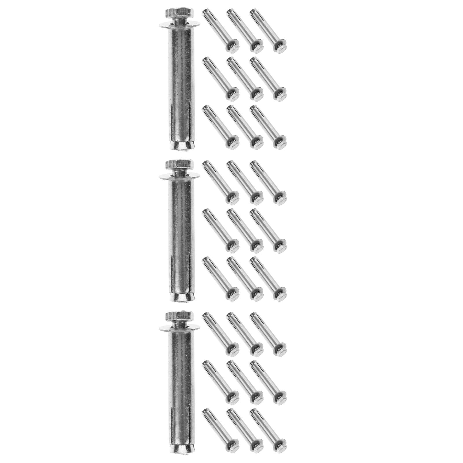 HEMOTON Hemoton 60 pcs Stainless Steel Expansion Screws and Bolts ...