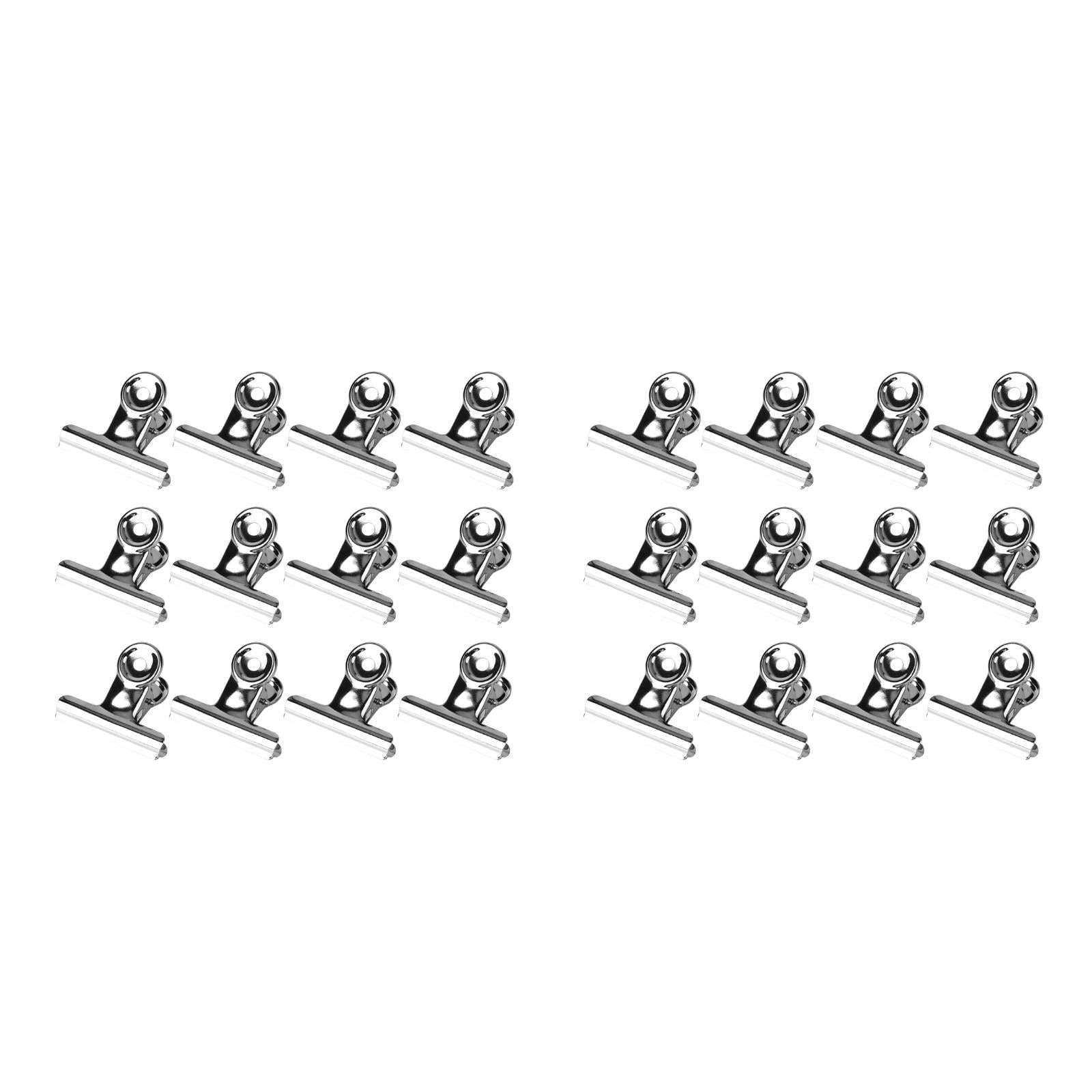 Hemoton 60 pcs Useful Snack Bag Sealing Clips Metal Closure Clips ...
