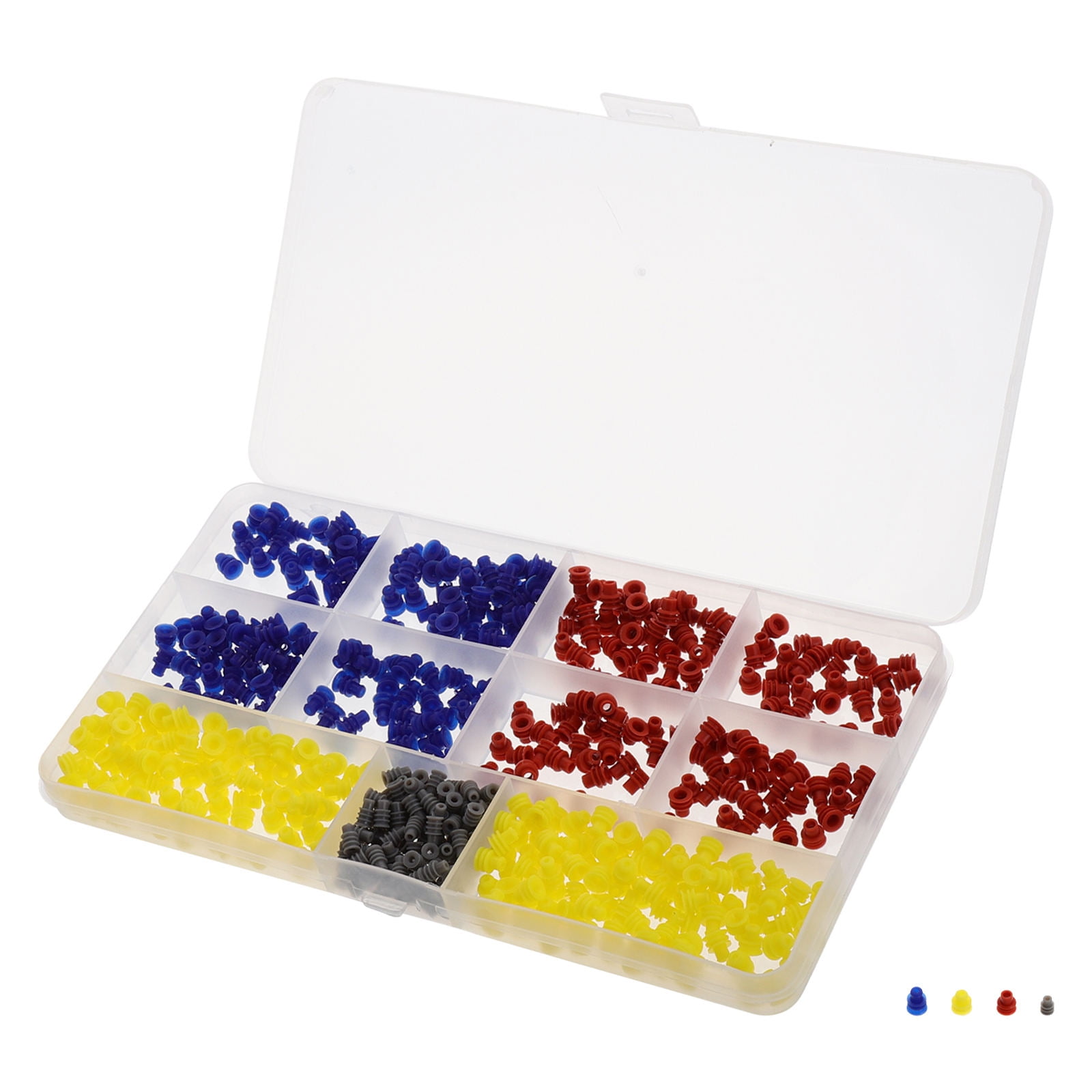 Hemoton 600pcs Silicone Sealing Plugs for Auto Wire Connectors, Soft ...