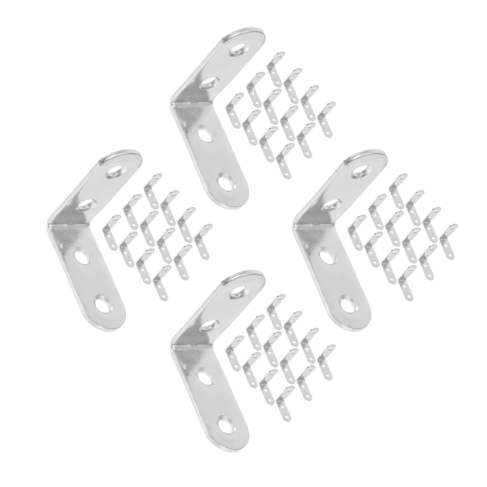 UPGRATOR Mounting Brackets Silver Tables Office Use 64Pack - Walmart.com
