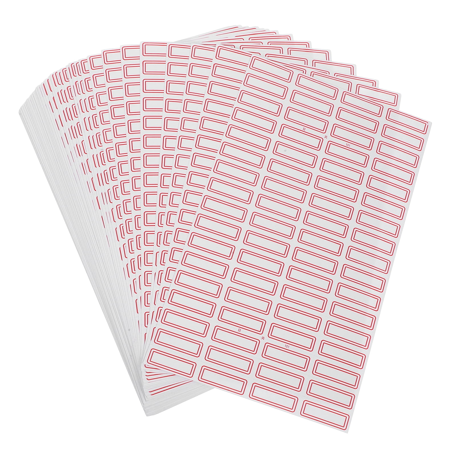 Hemoton 68 Sheets Folder Labels Stickers Paste Labels Food Stickers ...