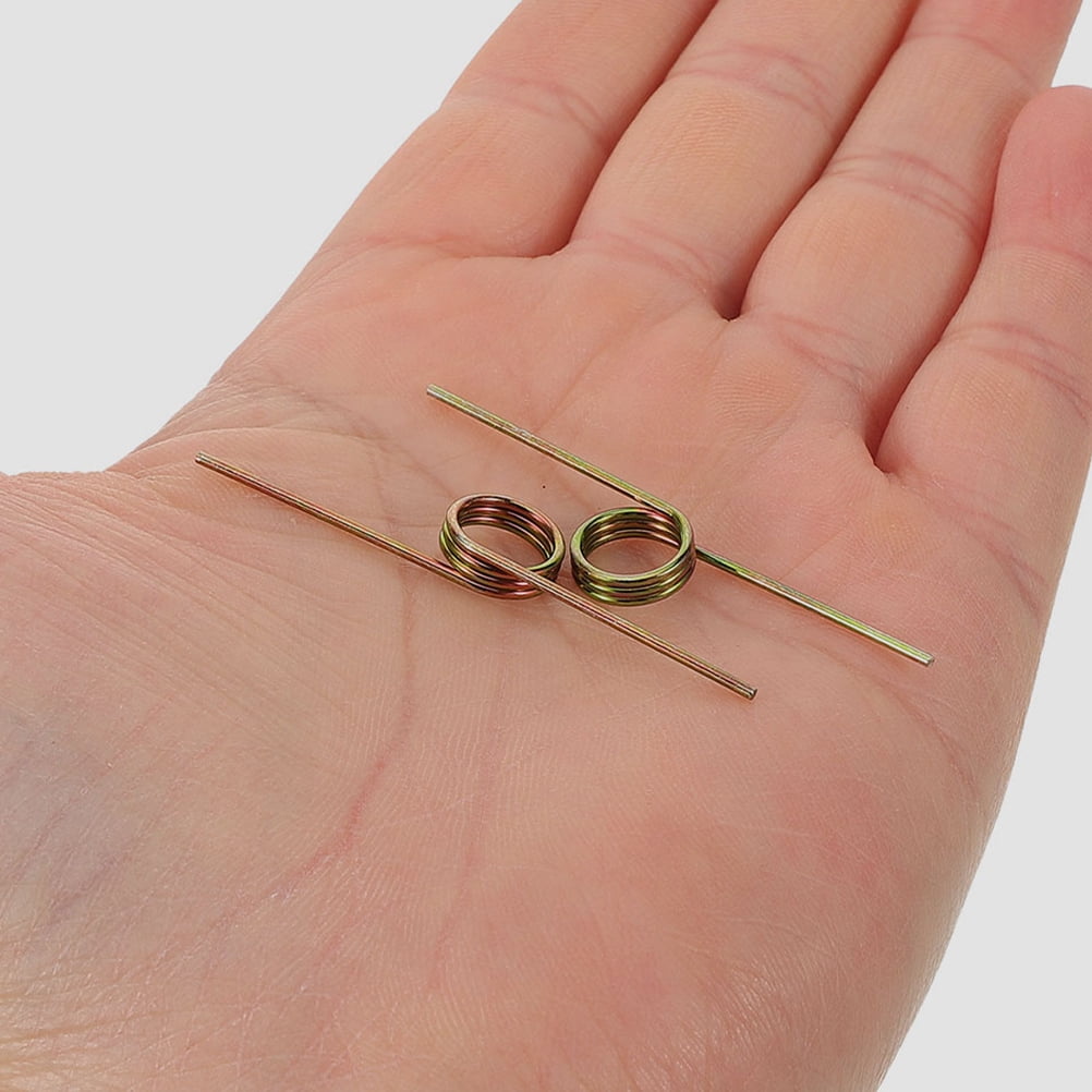 Hemoton 6-Pack Heavy Duty Adjustable Metal Springs for Trash Can Lids ...