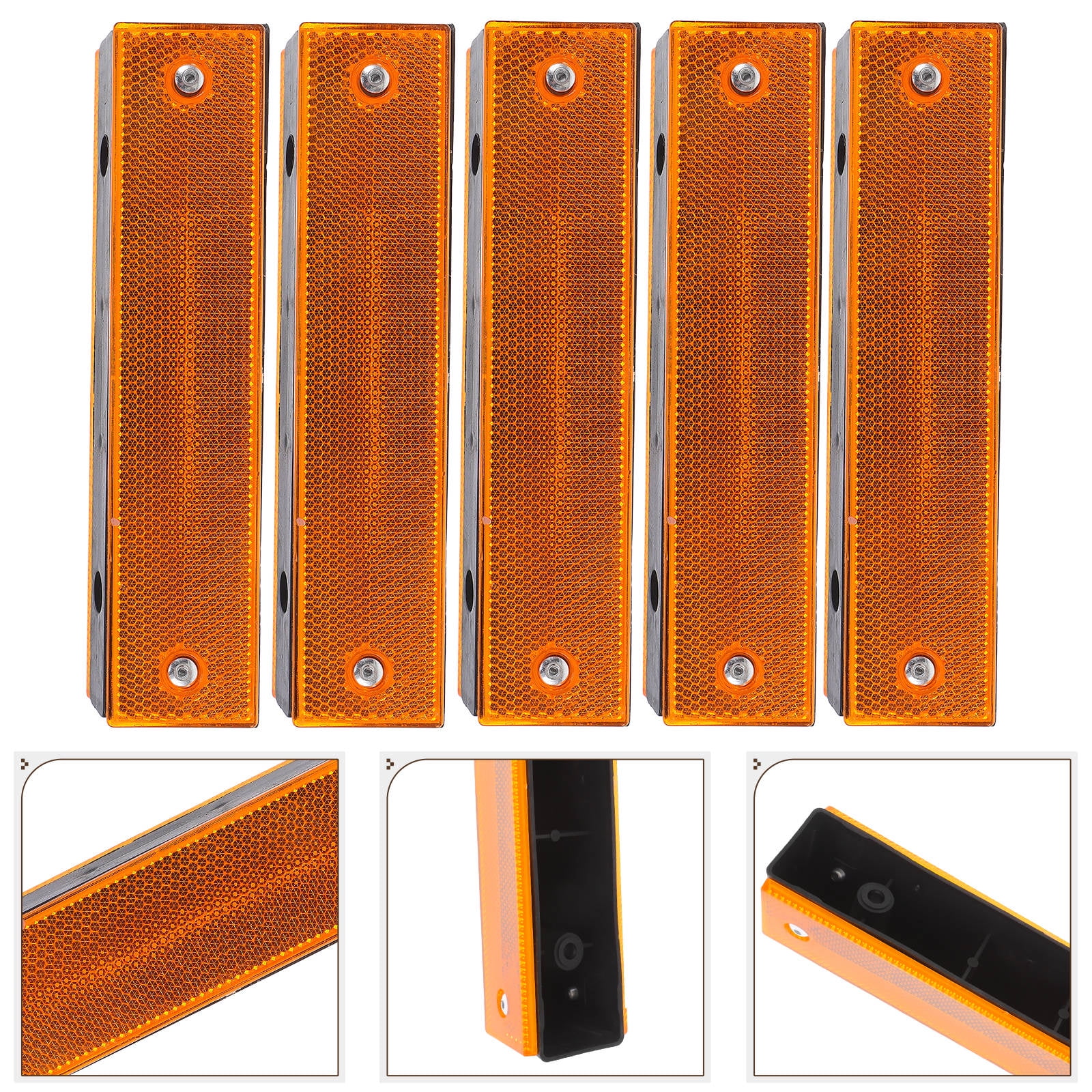 Hemoton 6PCS Traffic Control Reflective Markers for Road Safety High ...