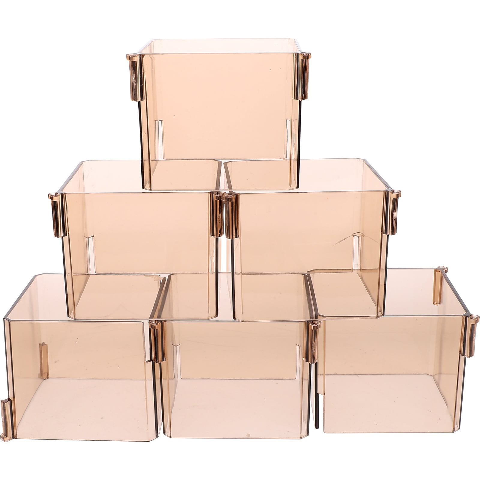 Hemoton 6Pcs Drawer Divider Box Storage Organizer Separator Closet ...