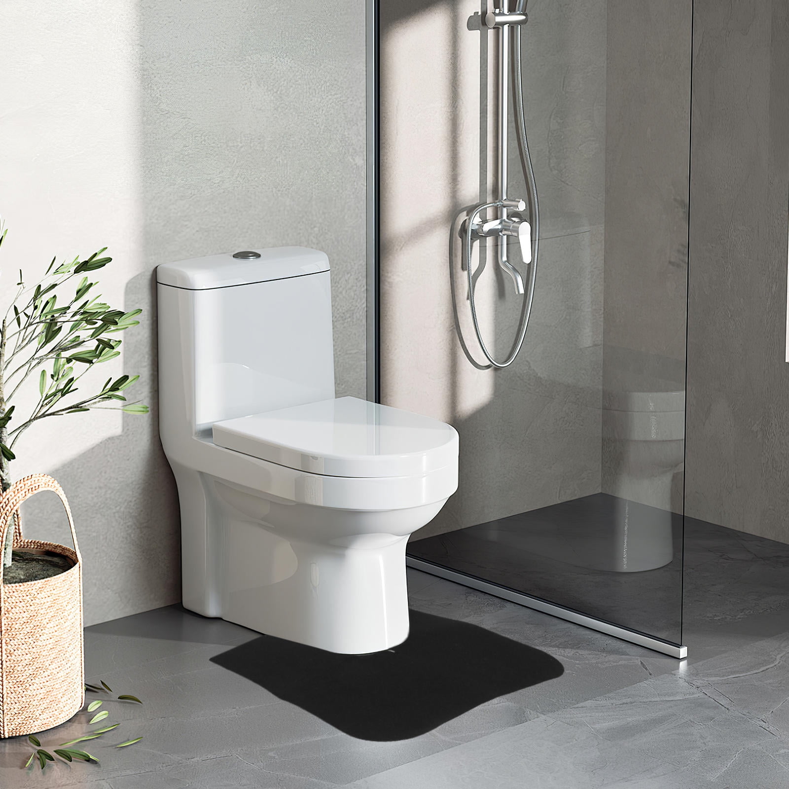 Hemoton 6Pcs U Shaped Toilet Mat For Urine Toilet Floor Mat Around ...