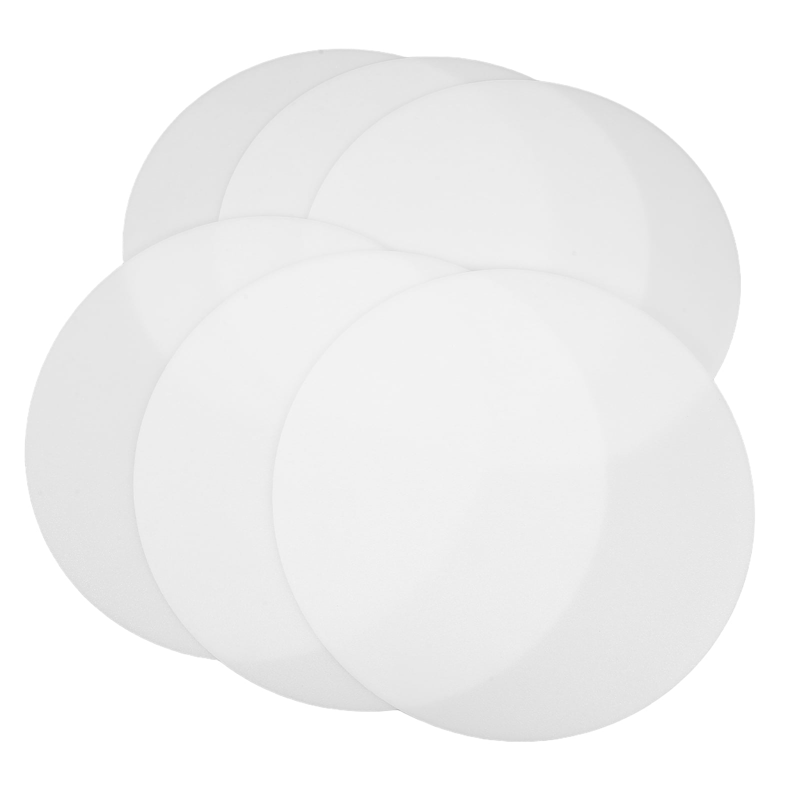 HEMOTON White Acrylic Downlight Lamp Covers for with Effective Light Diffusion Flat Design 6 ...