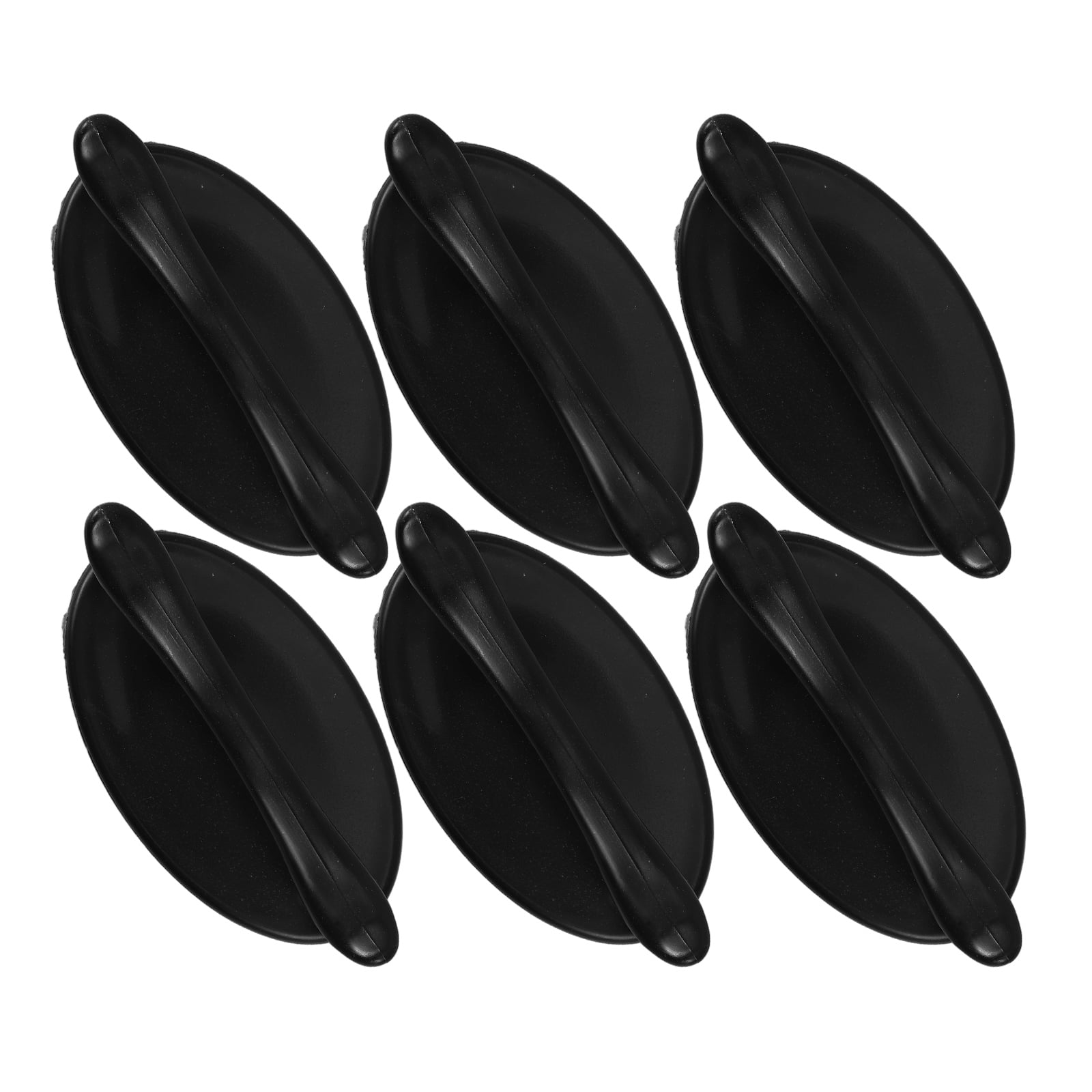 Hemoton 6pcs Adhesive Cabinet Knobs Self-Stick Instant Kitchen Cabinet ...