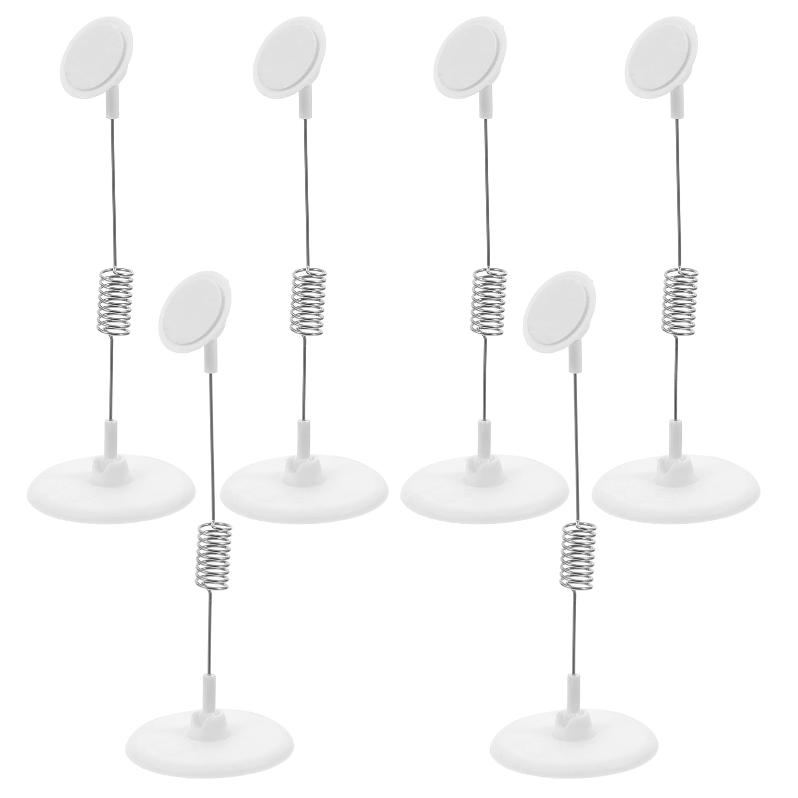 Hemoton 6pcs Adhesive Tag Holder For Display Standing Sign Holder ...