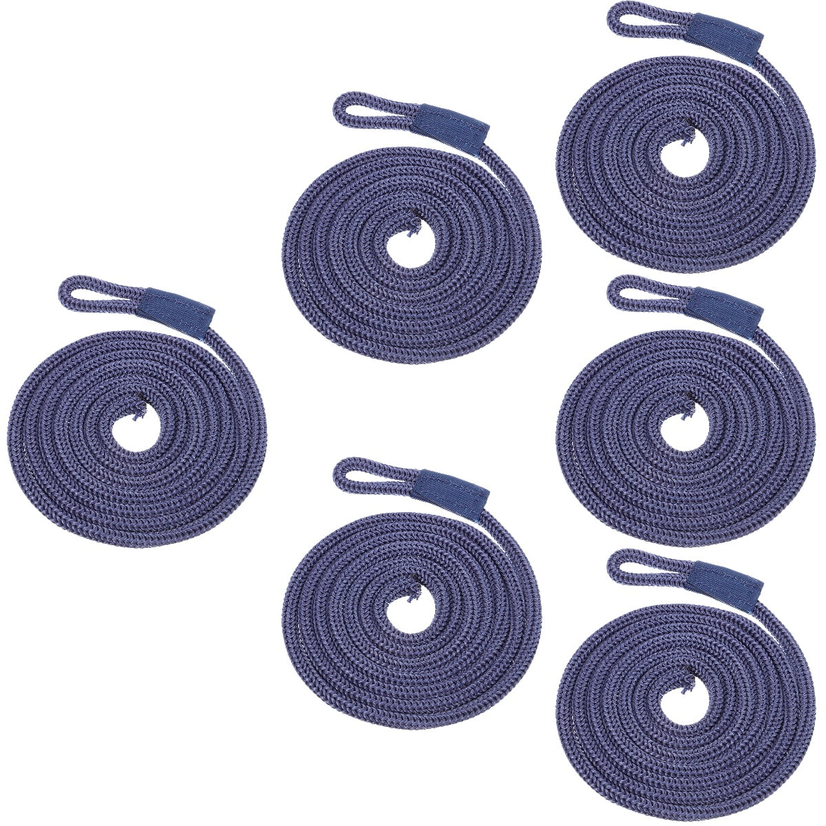 Hemoton 6pcs Boat Line Ship Rail Cleat Line Marine Fending Rope Line ...