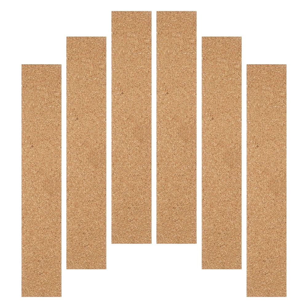 Hemoton 6pcs Bulletin Board Cork Strips Message Bulletin Strips Self ...