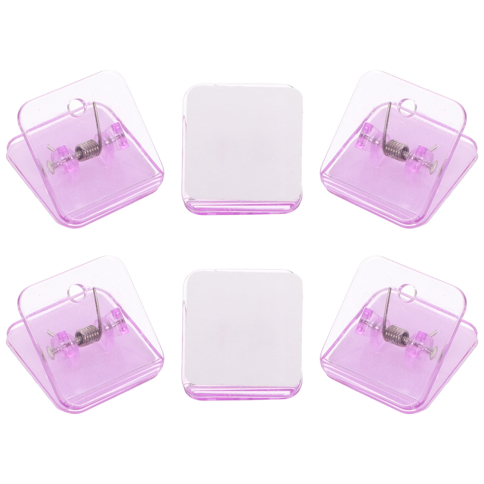 Hemoton 6pcs Clear Dog Potty Training Pad Holder Wall Pee Pad Holder ...