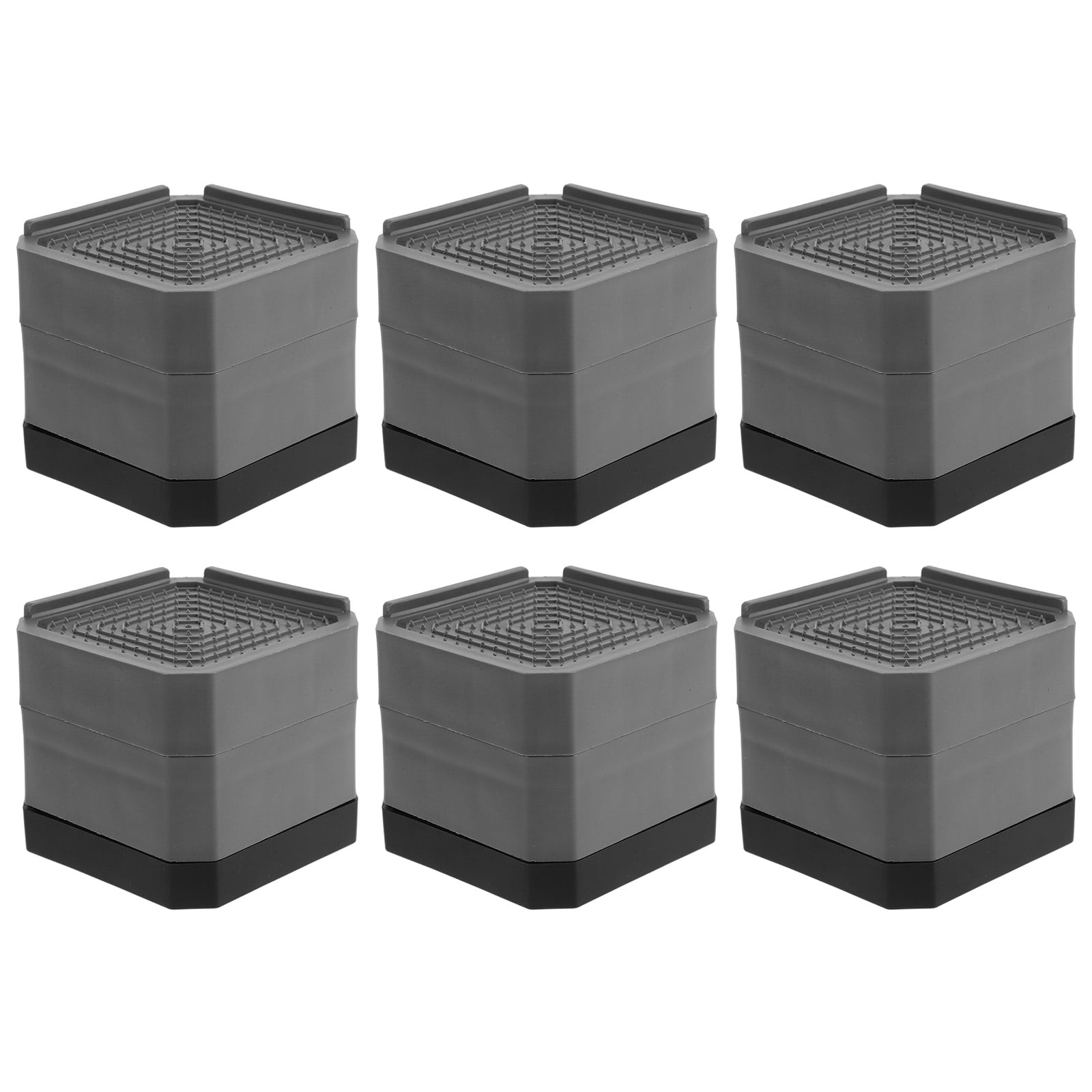 HEMOTON 6pcs Table Leg Risers Vibration Mats for Washer and Dryer ...