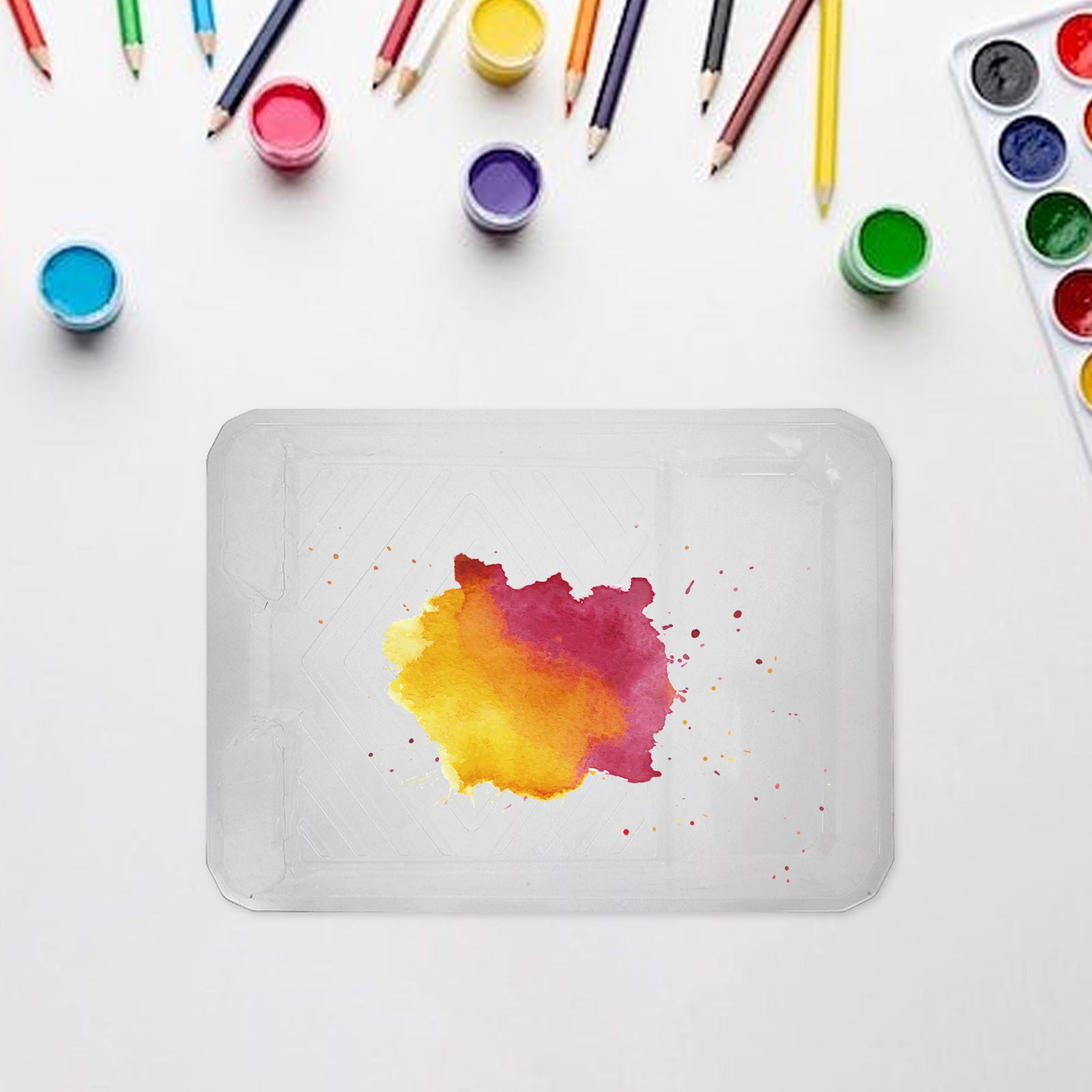Hemoton 6pcs Disposable Paint Trays Liners Paint Roller Tray Liner ...