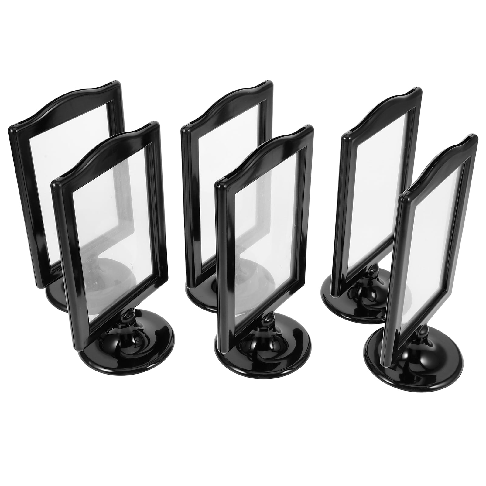 Hemoton 6pcs Double Sided Standing Picture Frames Double Side Photo ...