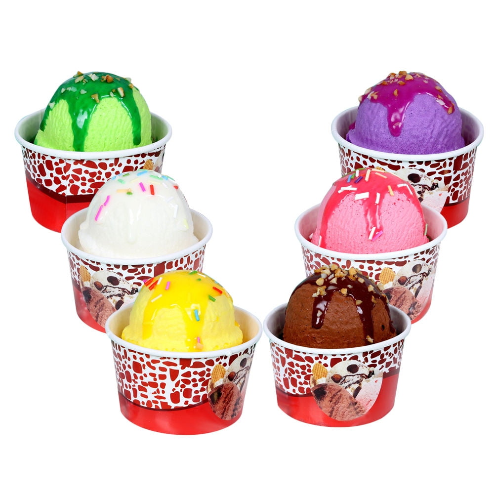 Hemoton 6pcs Fake Ice Cream Photography Prop Artificial Fake Food Model ...