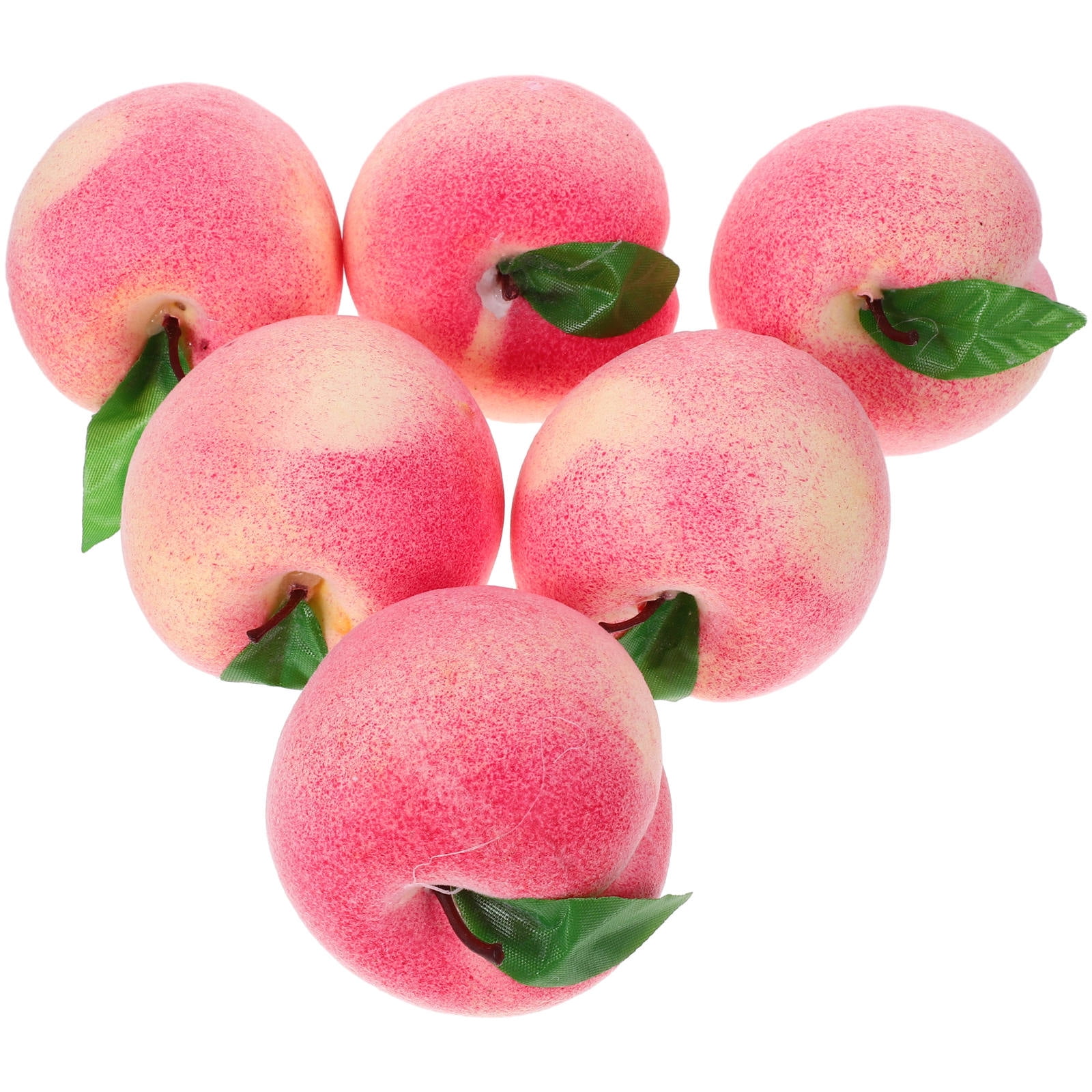 DEEPCRAFF Artificial Fruits for Decoration Pink Foam 6Pcs - Walmart.com