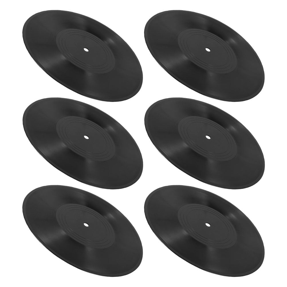 Hemoton 6pcs Fake Vinyl Records Records For Wall Aesthetic 70s 80s 90s ...