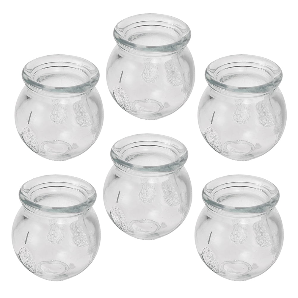 Hemoton 6pcs Glass Cupping Set For Home Use Body Cupping Cups For ...