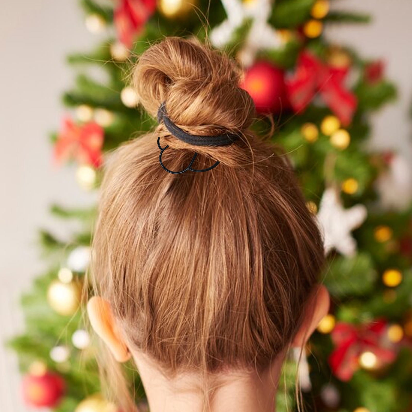 Hemoton 6pcs Hair Side Combs Metal Hair Fork Clip Hair Pins for Buns 4/ ...