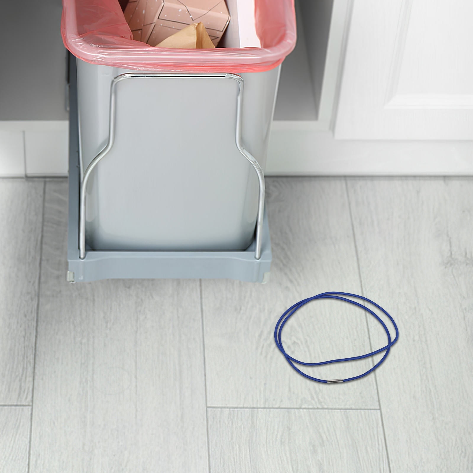 Hemoton 6pcs Heavy Duty Garbage Can Bands Trash Bag Elastic Rubber ...