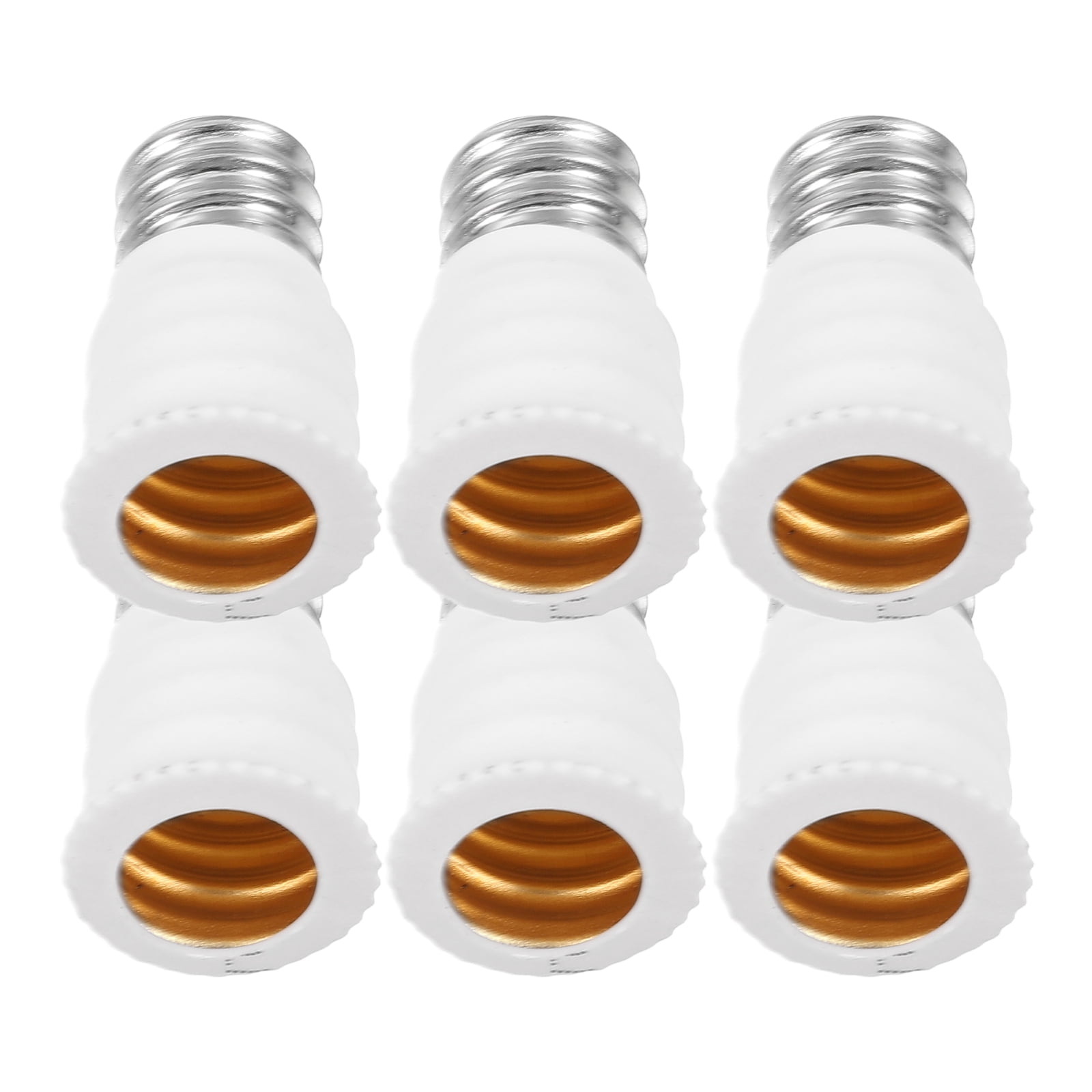 Hemoton 6pcs Household Bulb Adapter E12 to E14 Light Bulb Base Adapter ...