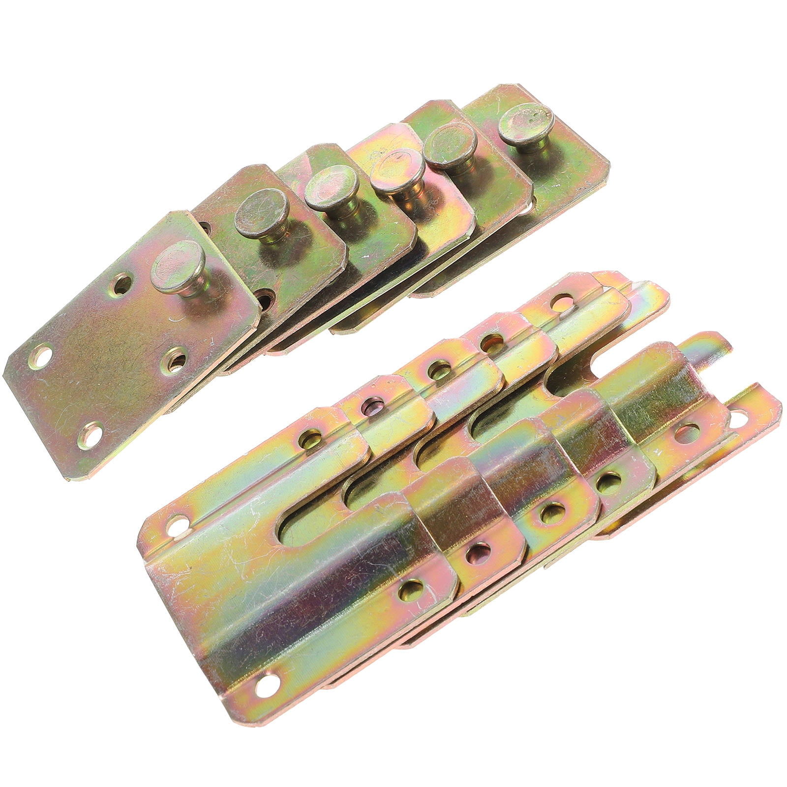 Hemoton 6pcs Keyhole Hanger Interlocking Picture Hanger Z Clip Bracket ...