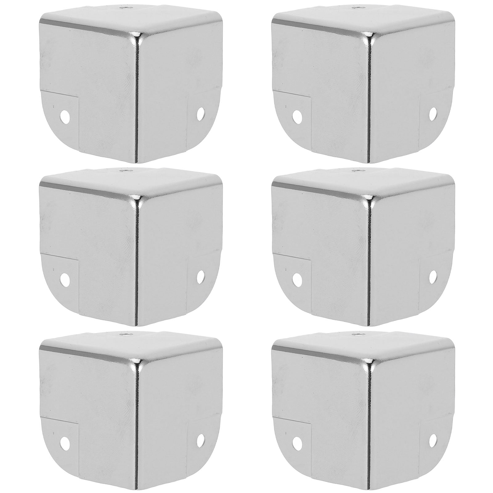 Hemoton 6pcs Metal Box Corner Protectors Edge Guard For Desk Table ...