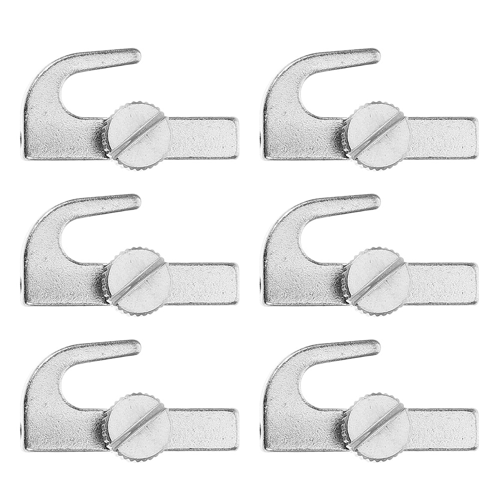 Hemoton 6pcs Metal Picture Hangers Stainless Steel Wire Rope Hooks For ...