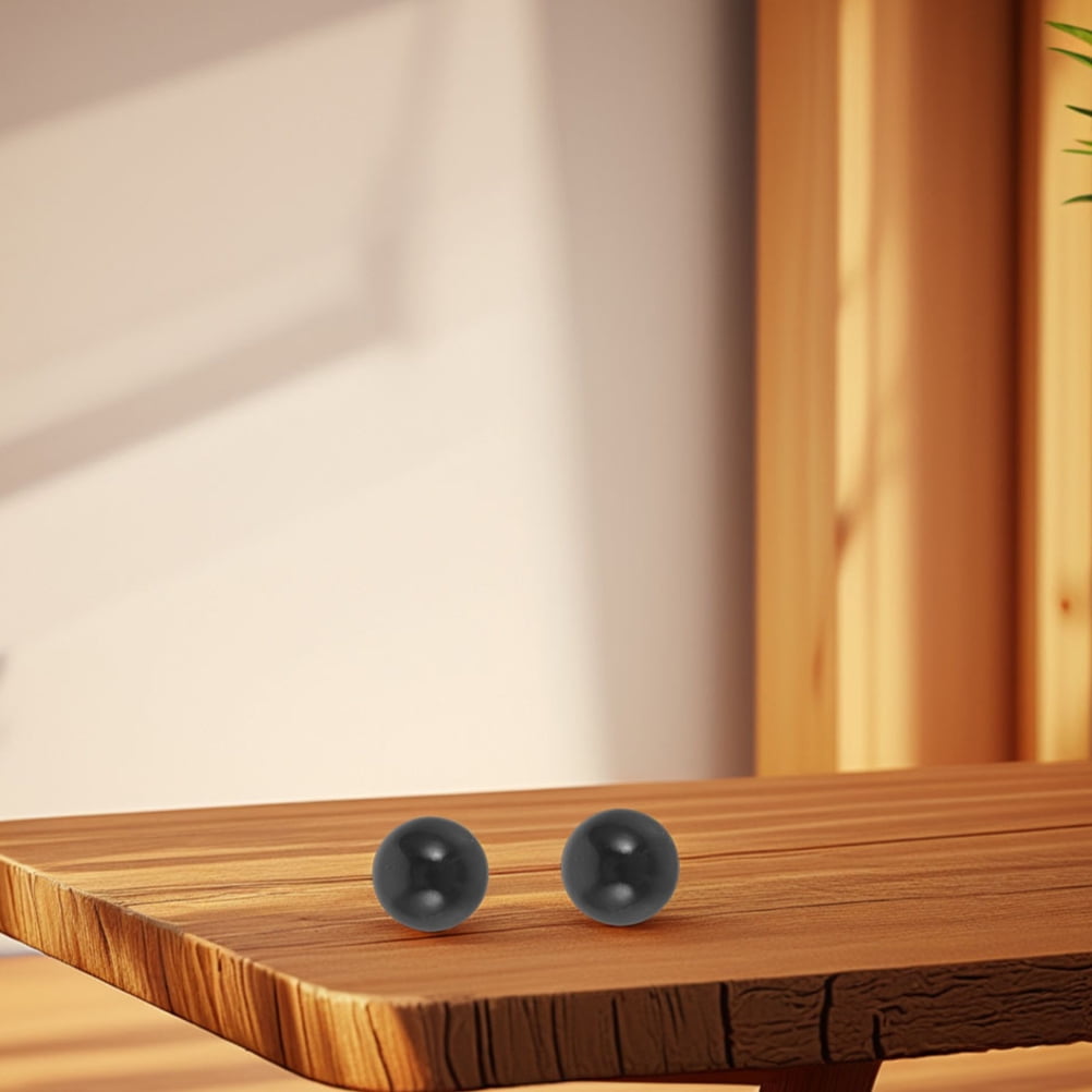 Hemoton 6pcs Mini Replacement Pinball Machine Balls 3D Plastic Puzzle ...