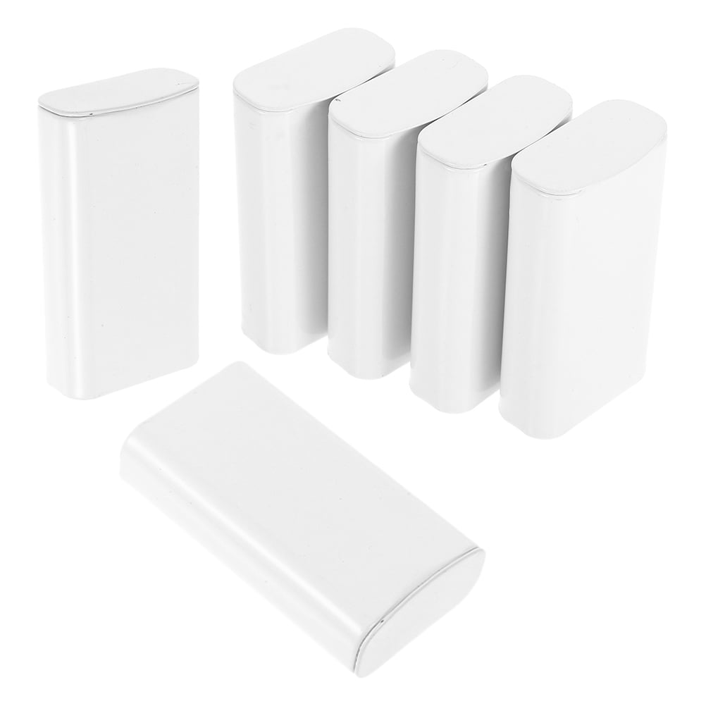 Hemoton 6pcs Mini Tin Box Needle Thread Storage Small Metal Box with ...