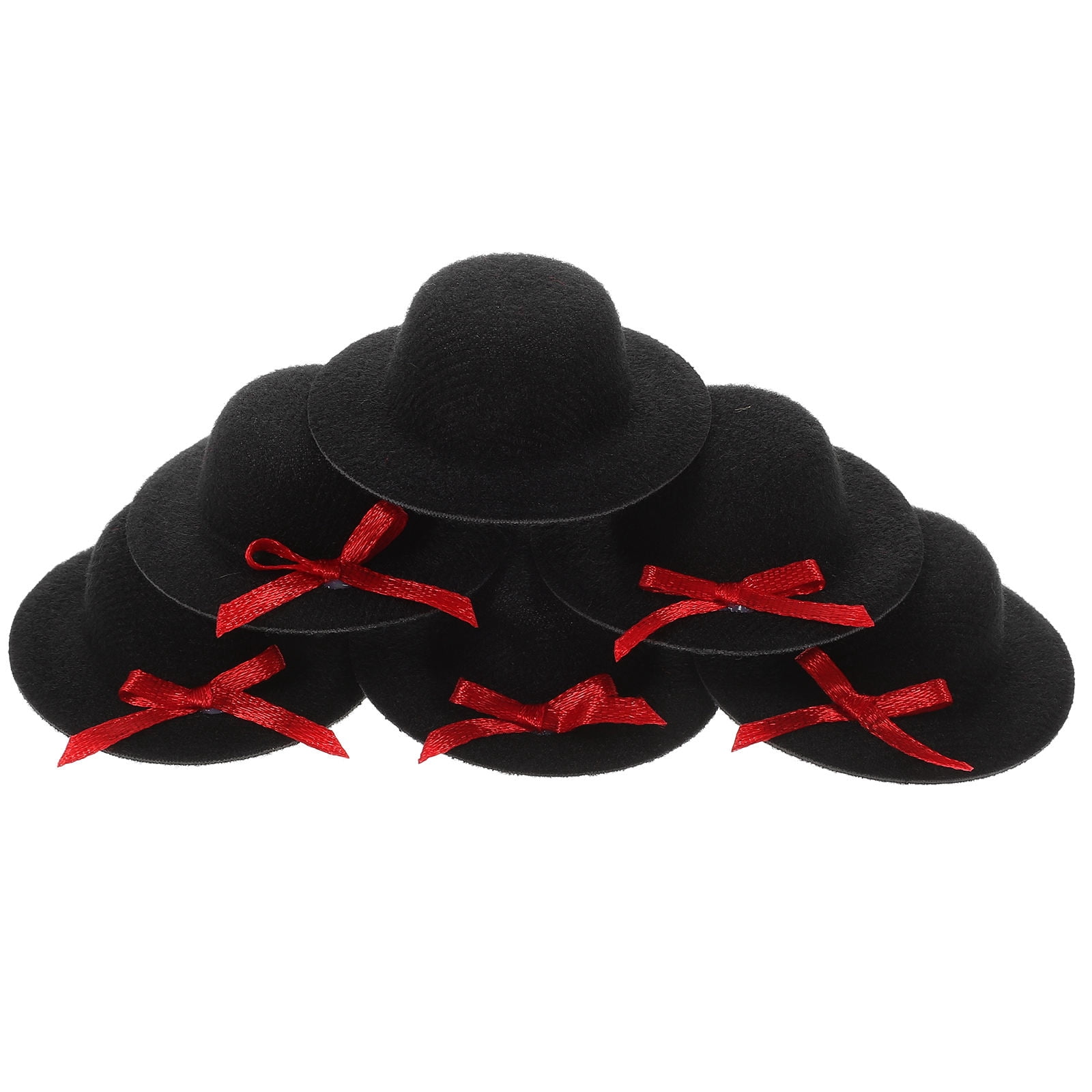 Hemoton 6pcs Miniature Hat Tiny Hat Dolly House Photo Prop Miniature ...