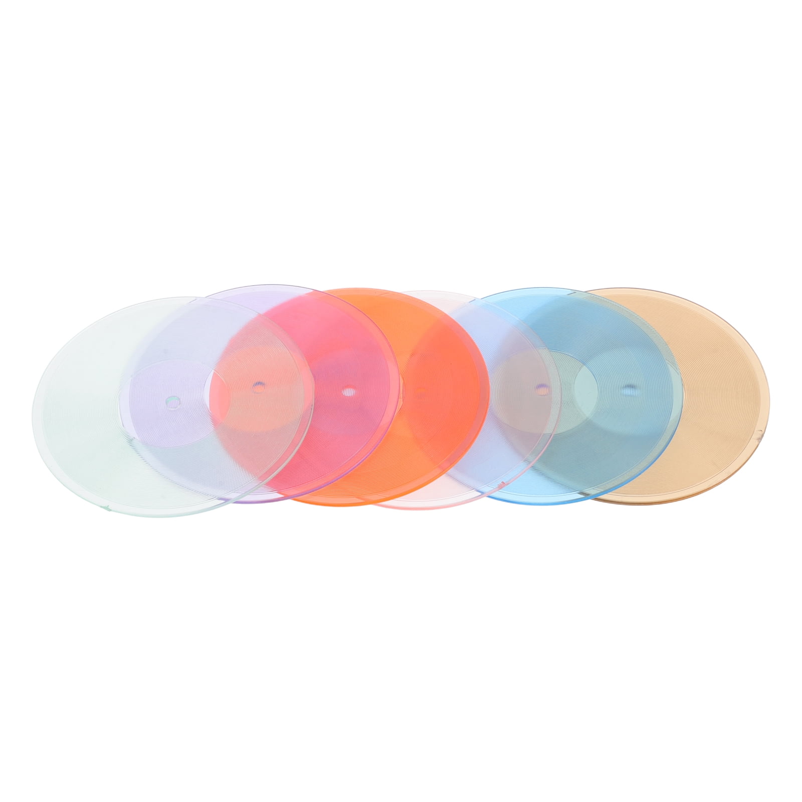 Hemoton 6pcs Miniature Vinyl Records Mini Record Dollhouse Realistic ...