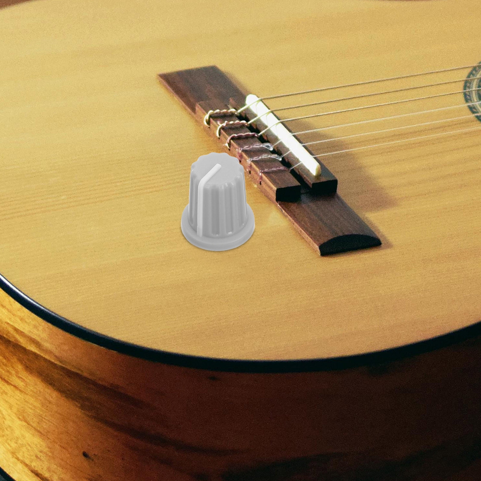 Hemoton 6pcs Potentiometer Knobs Set Rotary Volume Tone Control Knobs ...