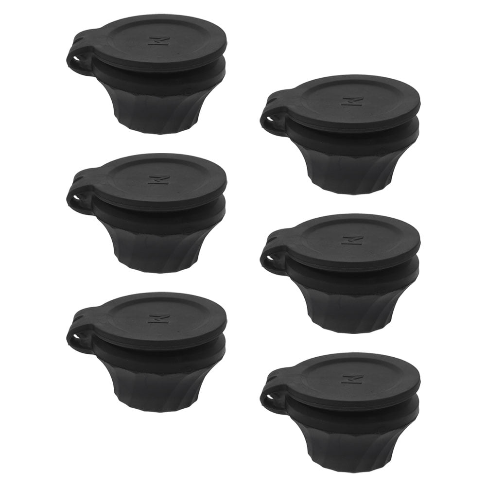 Hemoton 6pcs Replacement Flip-Top Caps for Shampoo and Lotion Bottles ...