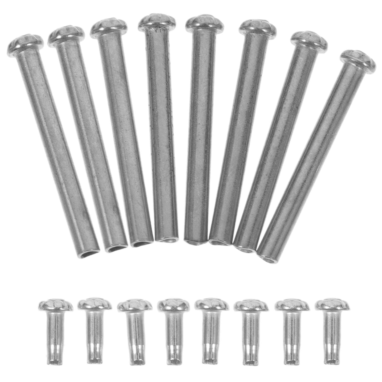 Hemoton 6pcs Replacement Parts Hand Repairing Kit Metal Shaft Rivets ...