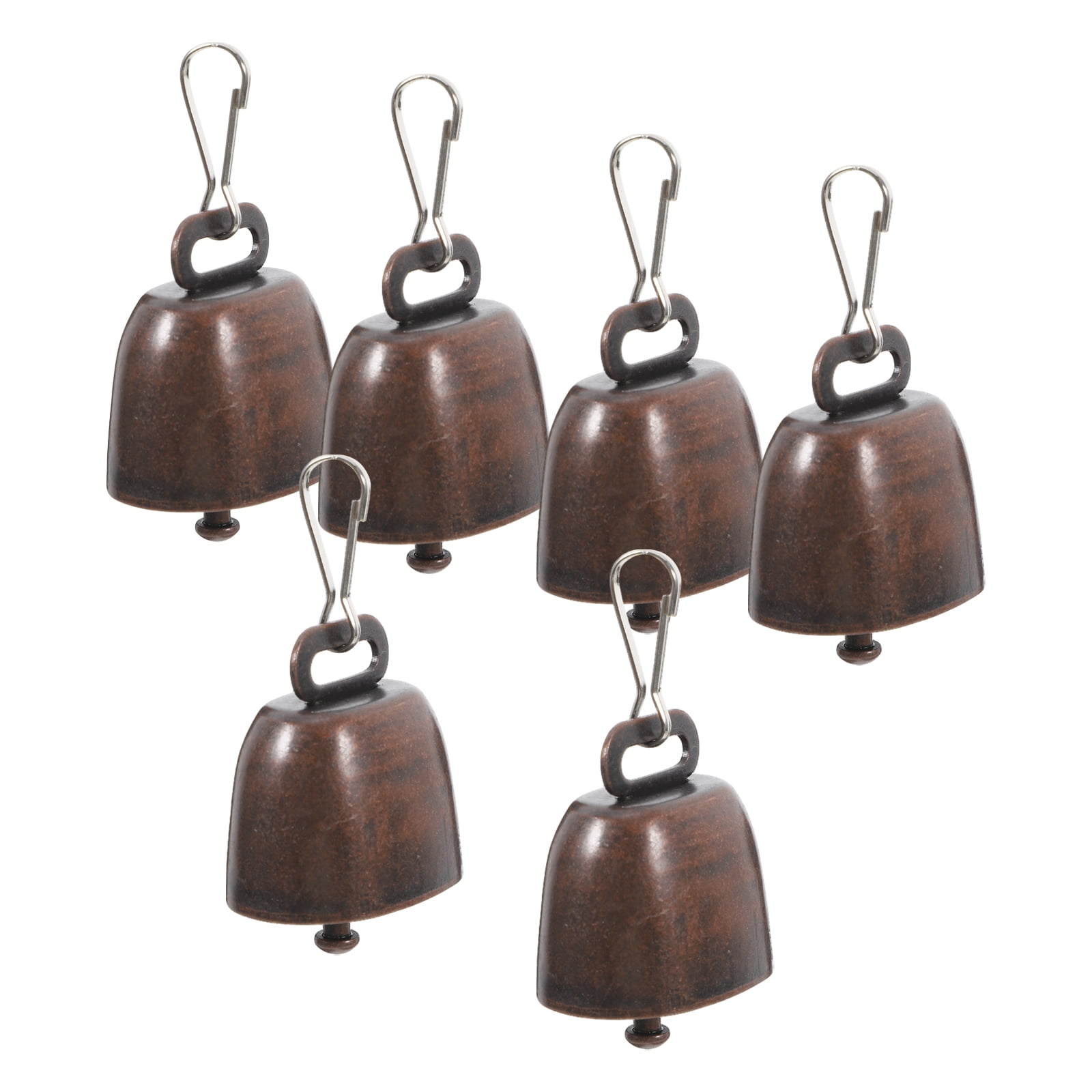 HEMOTON 6pcs Grazing Bells for Cow Horse Sheep Small Cattle Goat Farm ...