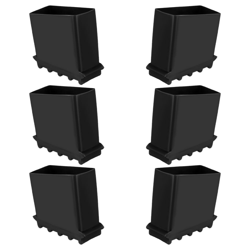 Hemoton 6pcs Rubber Ladder Feet Pads Non-Slip Ladder Foot Covers for ...