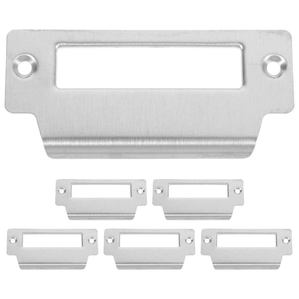 Hemoton 6pcs Security Strike Plate Deadbolt Strike Plates For Room ...